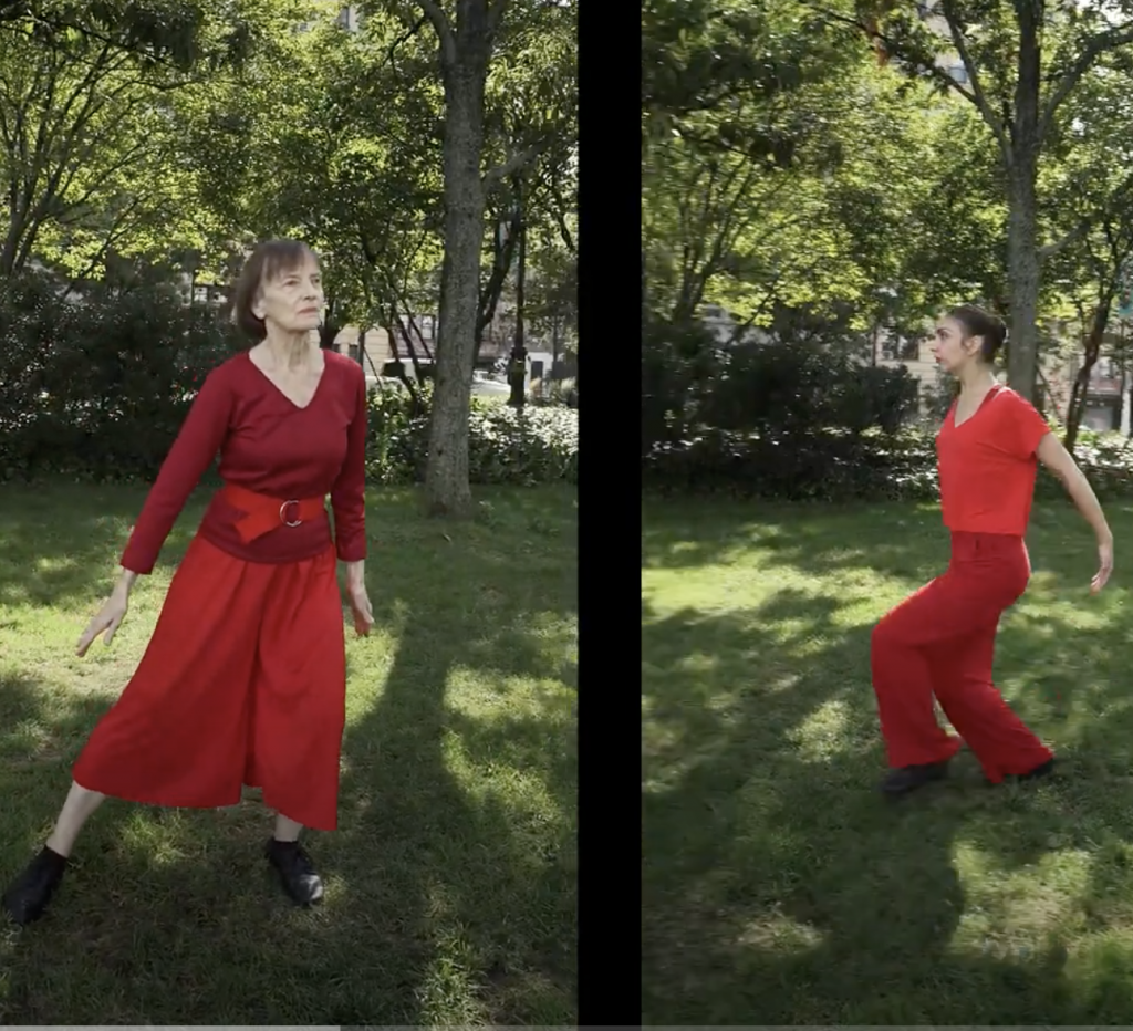 Beth Soll: Two Red Solos and a review by Deborah Jowitt | Westbeth