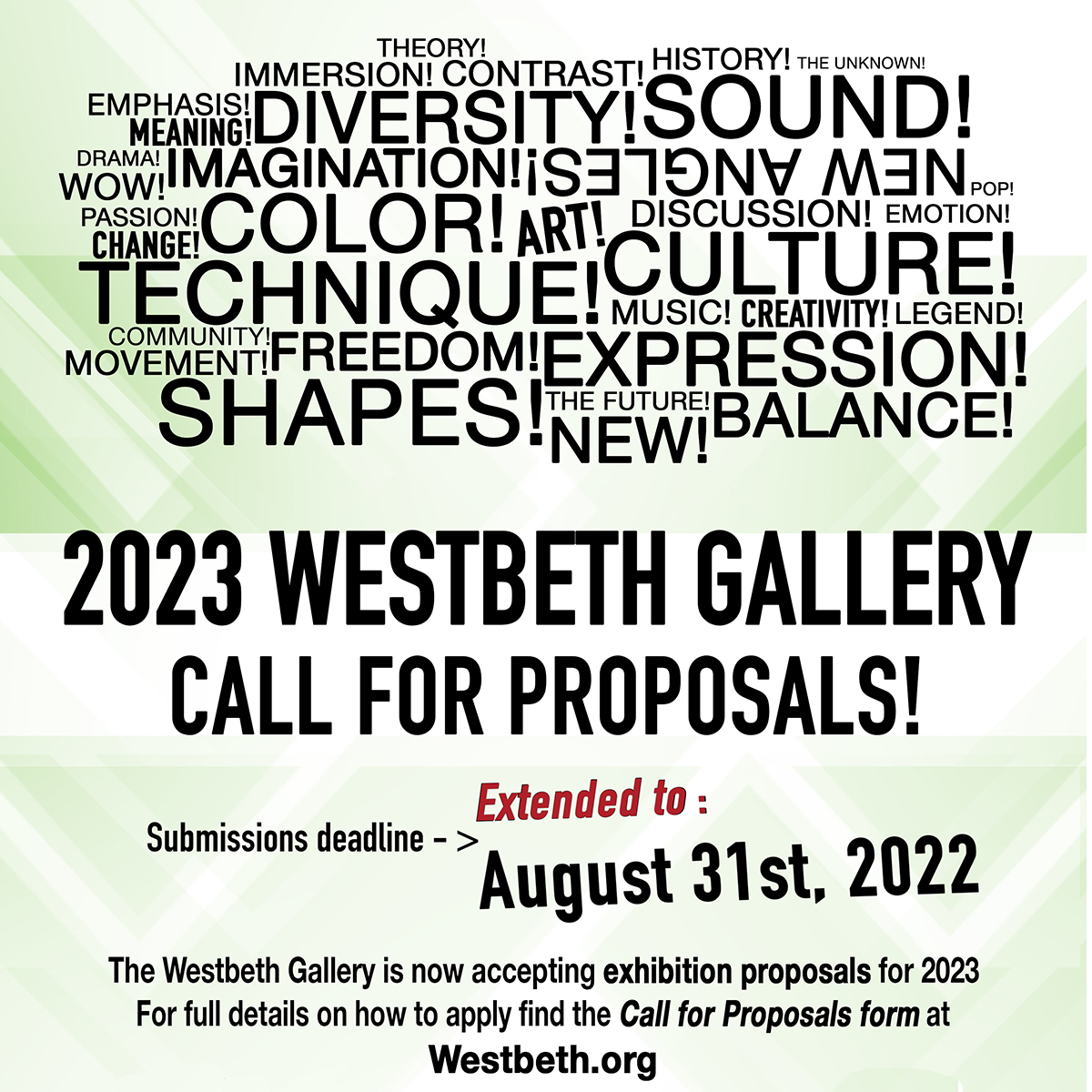 Westbeth Gallery Call for Proposals 2023 | Westbeth