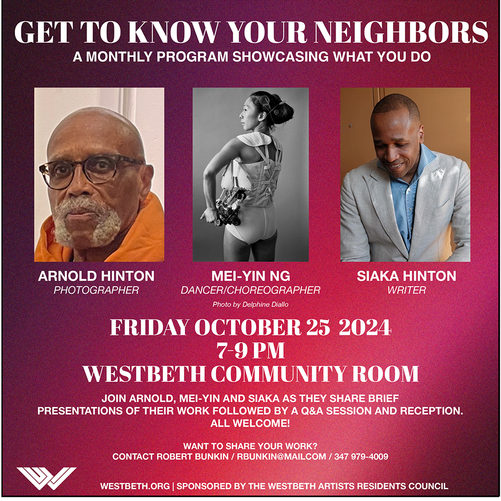 Get to Know Your Neighbors: Arnold Hinton, Mei-Yin Ng, and Siaka Hinton ...
