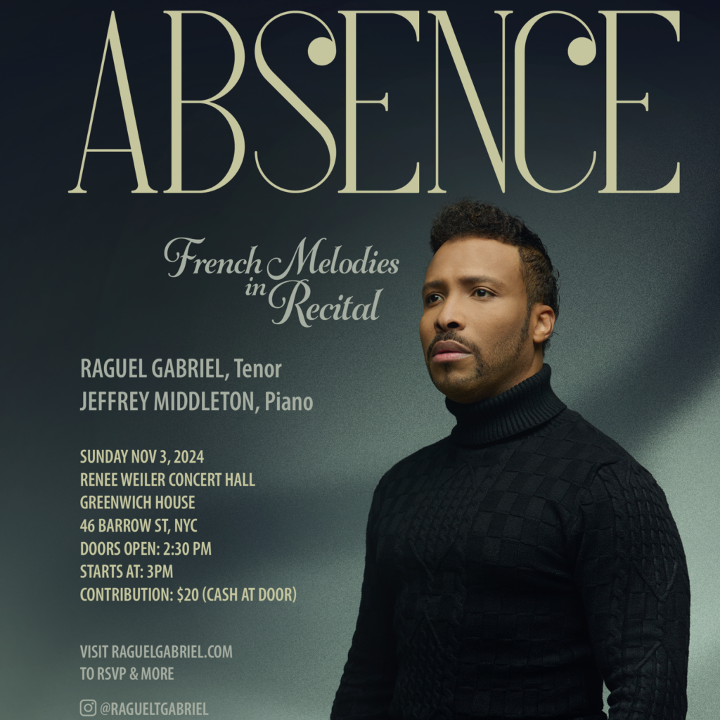 Raguel Gabriel and Jeffrey MIddleton: Absence : French Melodies in ...