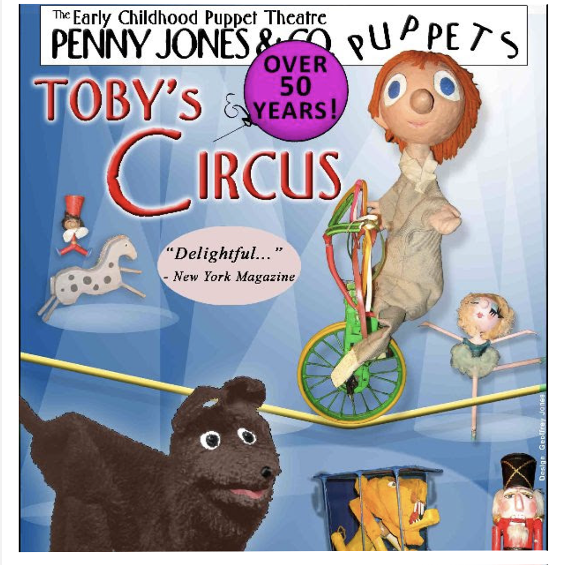 Penny Jones & Puppets Co presents Toby's Circus | Westbeth